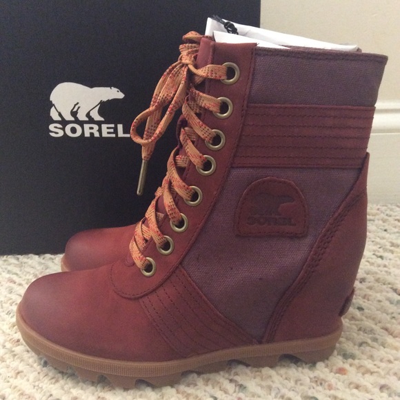Sorel | Shoes | Sorel X Anthropologie Waterproof Wedge Boots | Poshmark
